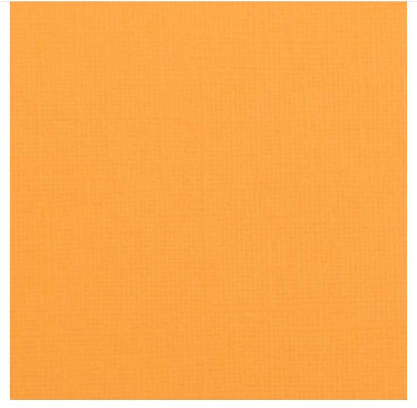 Cardstock Couleur : Safran, 216g, lot de 20 feuilles - 30x30cm (texturé ...