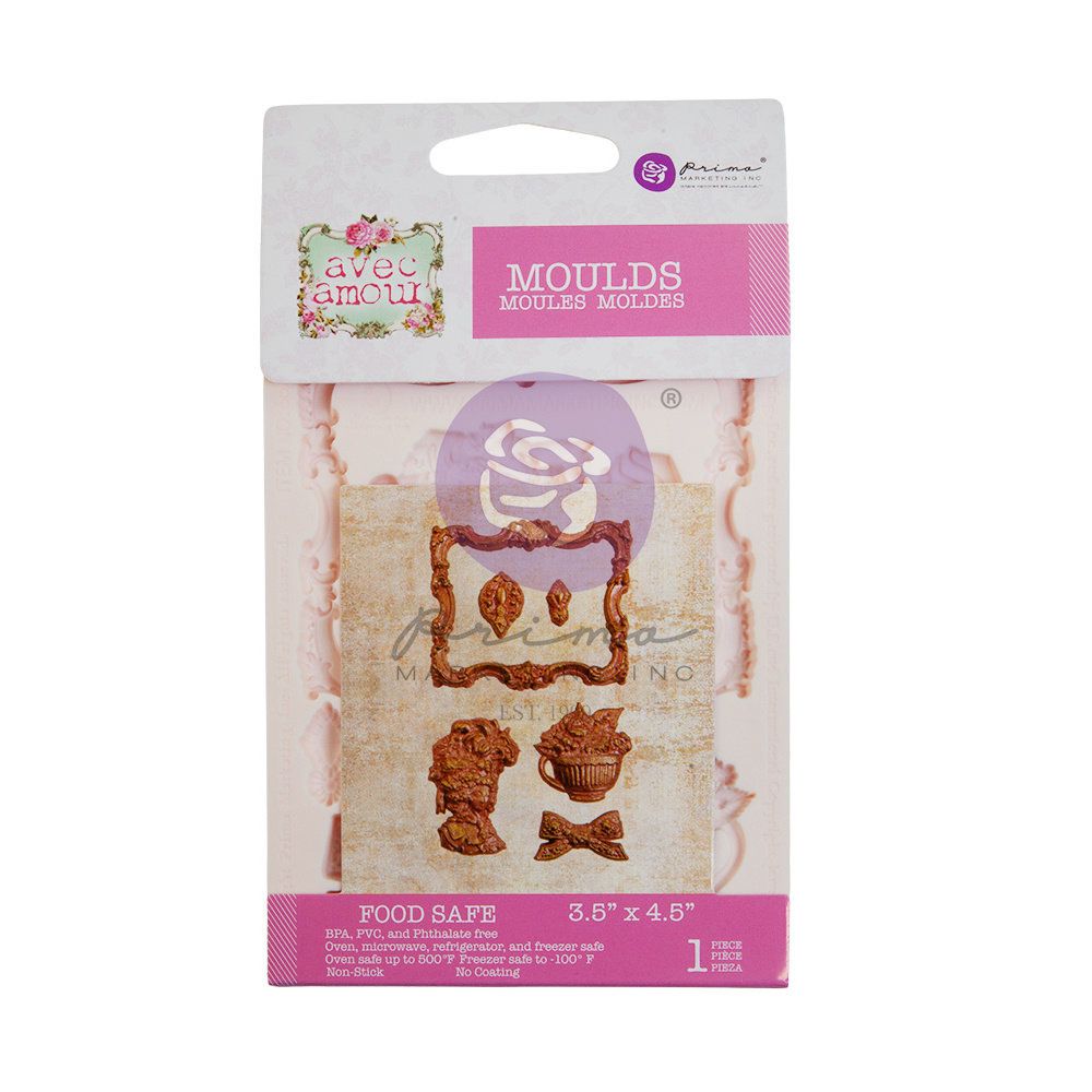 Petit moule, Prima, Avec amour, 8.50x11cm - Horizon-creatif