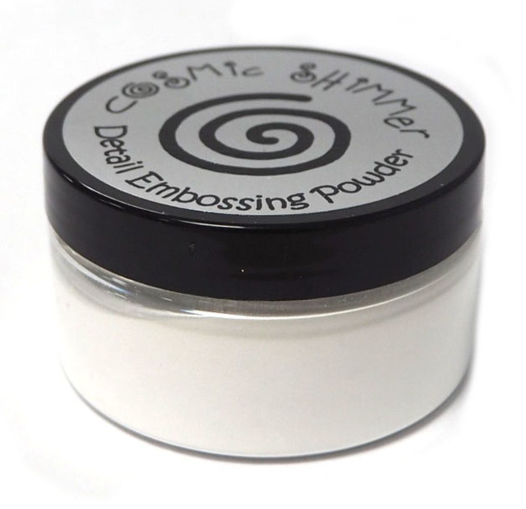 Poudre à embosser, Cosmic shimmer, couleur : True white - 100ml ...